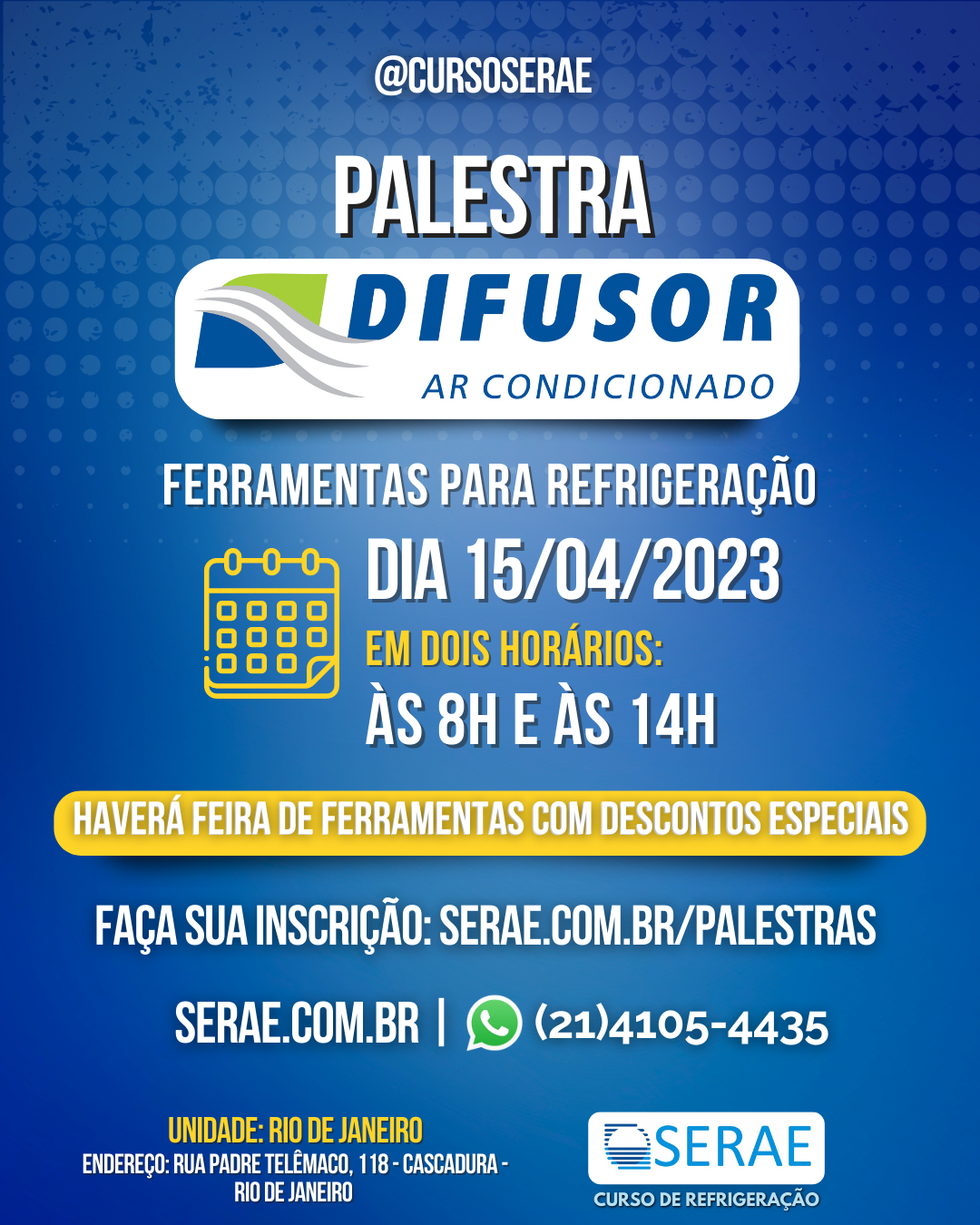 Feiras e Eventos | SERAE - Cursos Profissionalizantes - Curso SERAE