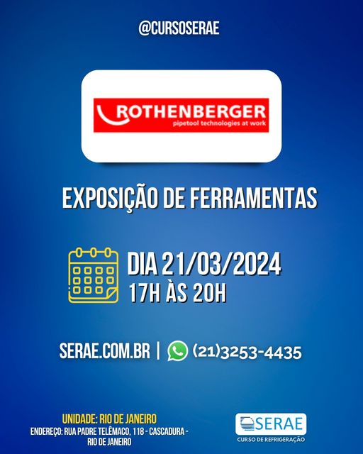 Curso de Refrigeração - Curso SERAE